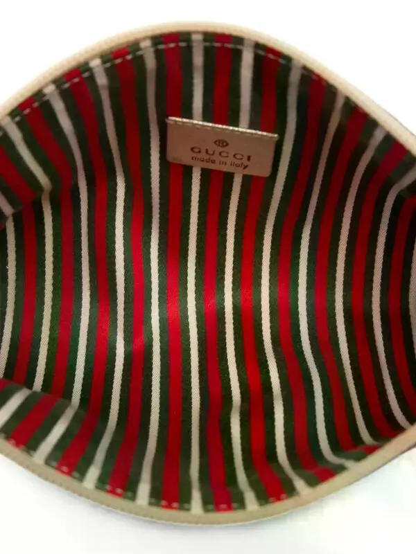 Gucci 2000-2015 Gg Canvas Abbey D Ring Pochette Handbag