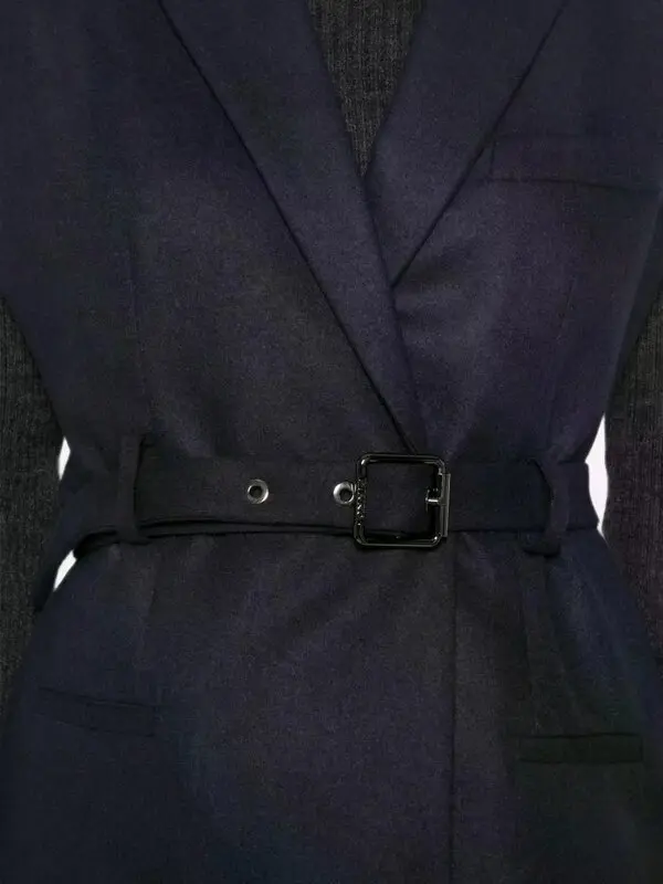 Pinko Belted Sleeveless Jacket