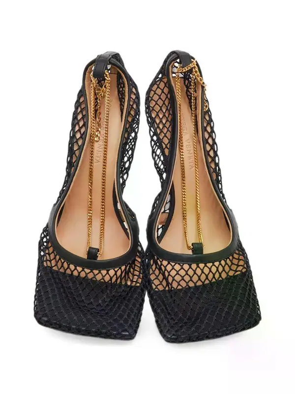 Bottega Veneta Stretch Chain Pumps
