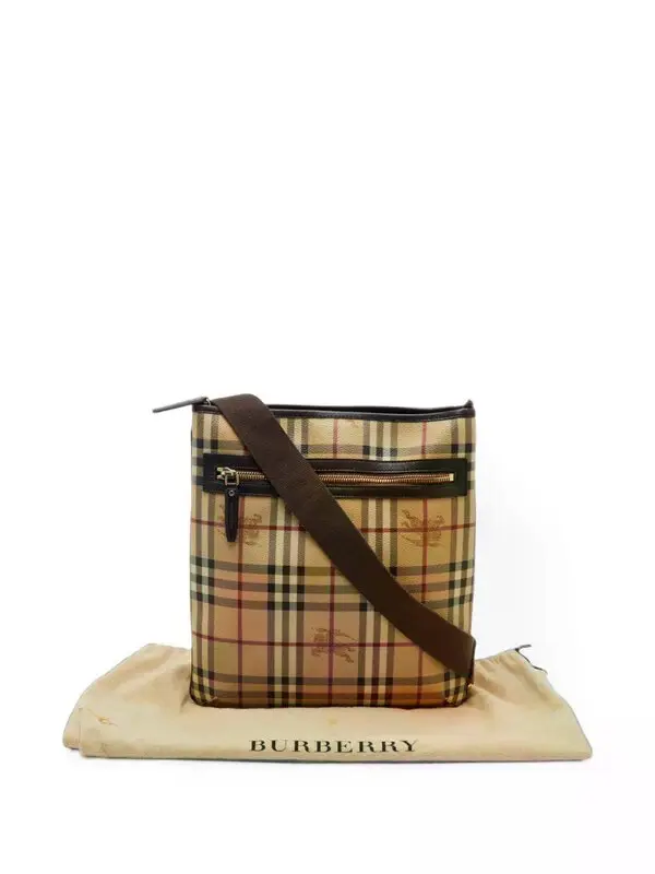 Burberry Haymarket Check Crossbody Bag