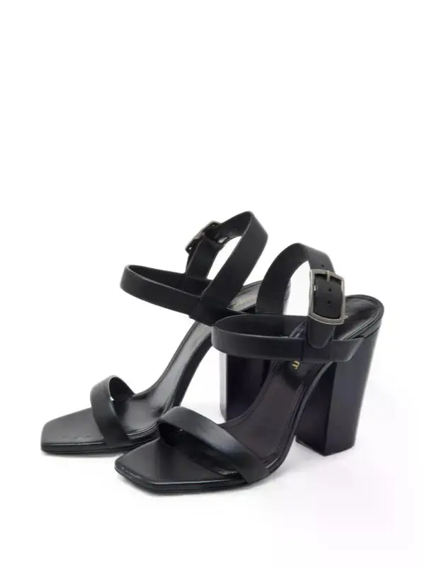 Saint Laurent Amber Buckle-fastening Heeled Sandals