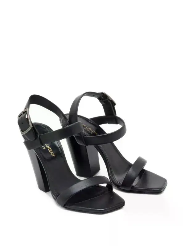 Saint Laurent Amber Buckle-fastening Heeled Sandals