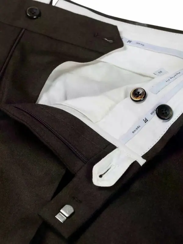 PT TORINO Tailored Pressed Crease Trousers