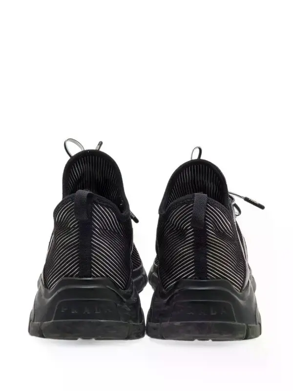 Prada Striped Sneakers