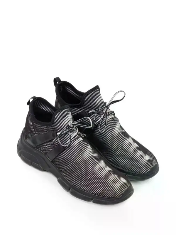 Prada Striped Sneakers