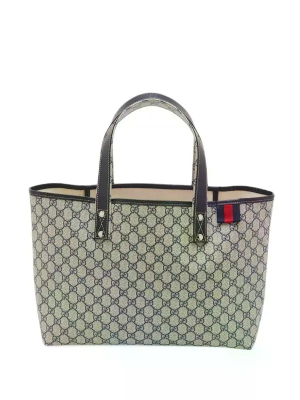 Gucci Sherry Line Gg Canvas Tote Bag