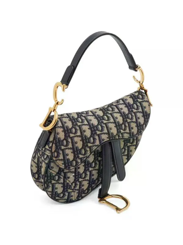 Dior 2018 Saddle Oblique Mini Tote Bag