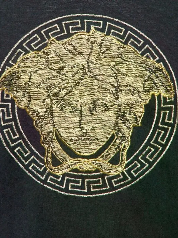 Versace Medusa Embroidered T-shirt