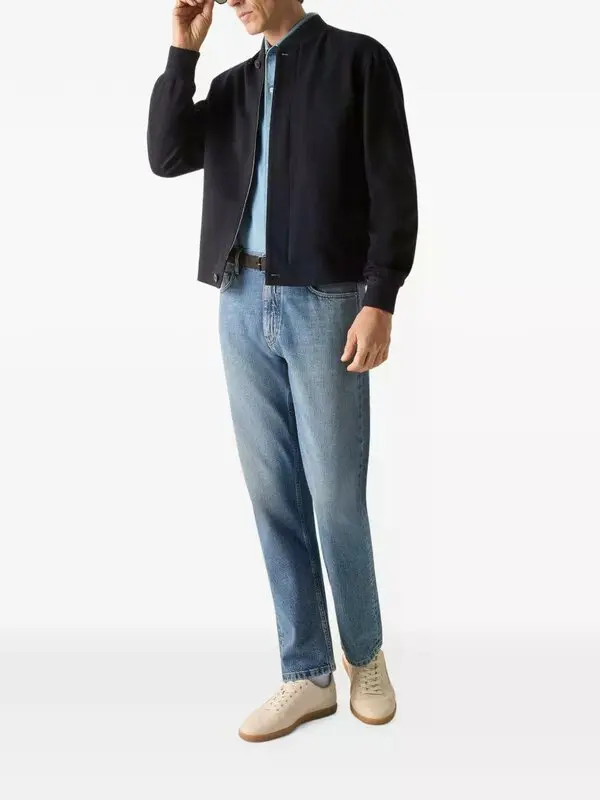 Zegna Oasi Cashmere-elements Bomber Jacket