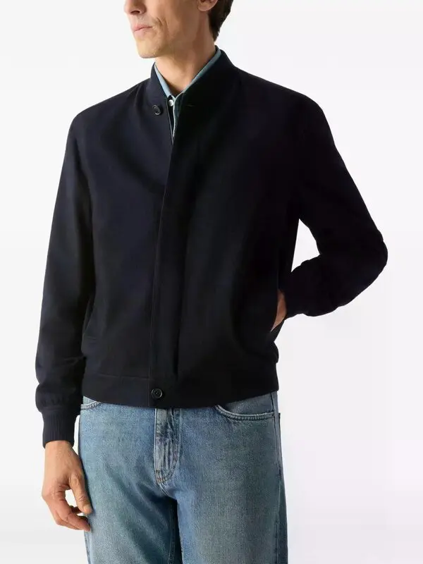 Zegna Oasi Cashmere-elements Bomber Jacket
