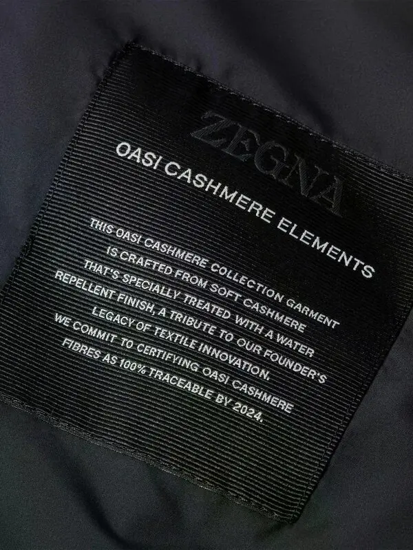 Zegna Oasi Cashmere-elements Bomber Jacket