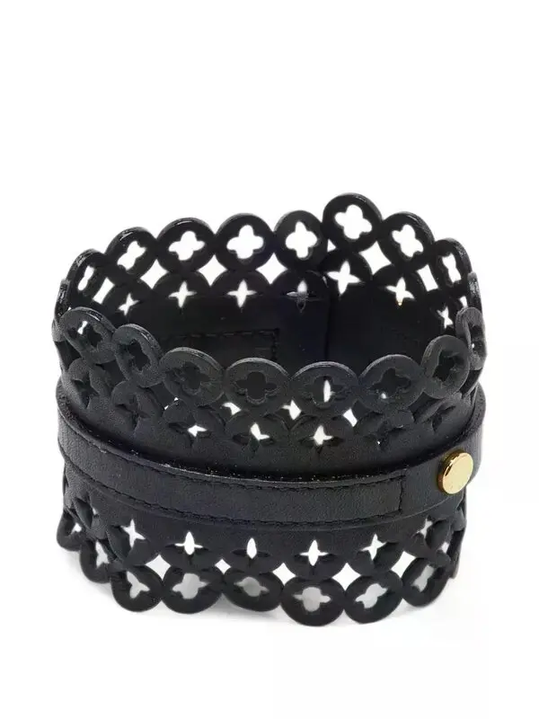 LOUIS VUITTON Flower It Cutout-details Cuff Bracelet