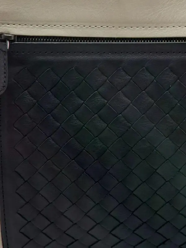 Bottega Veneta Intrecciato Leather Wristlet Pouch