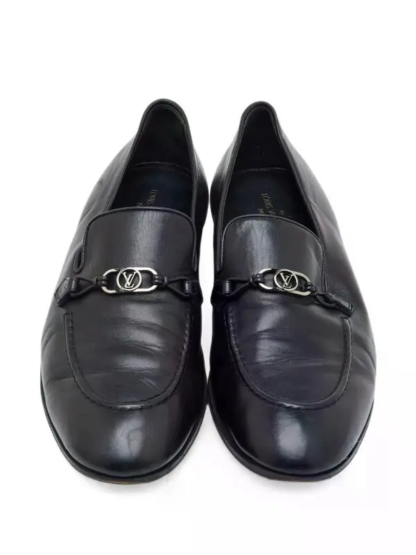 LOUIS VUITTON Leather Loafers