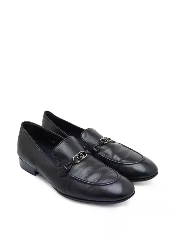 LOUIS VUITTON Leather Loafers