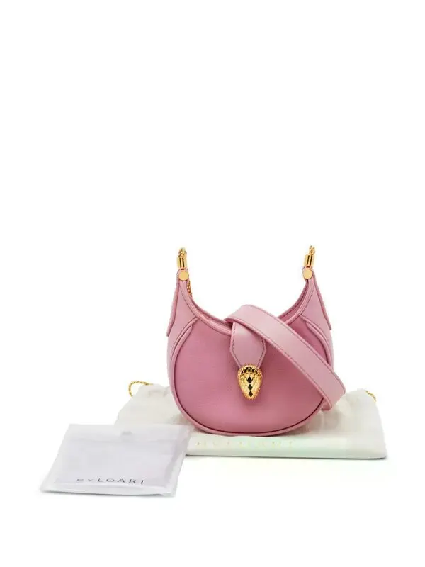 BVLGARI Micro Serpenti Ellipse Shoulder Bag