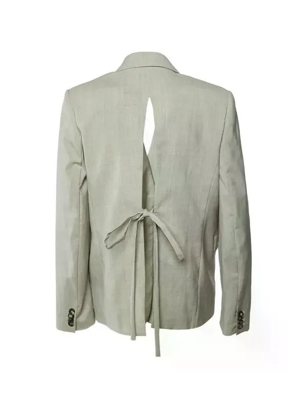 Loewe Single-breasted Tie-up Blazer