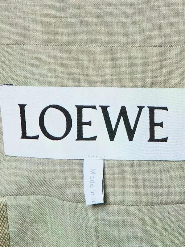 Loewe Single-breasted Tie-up Blazer