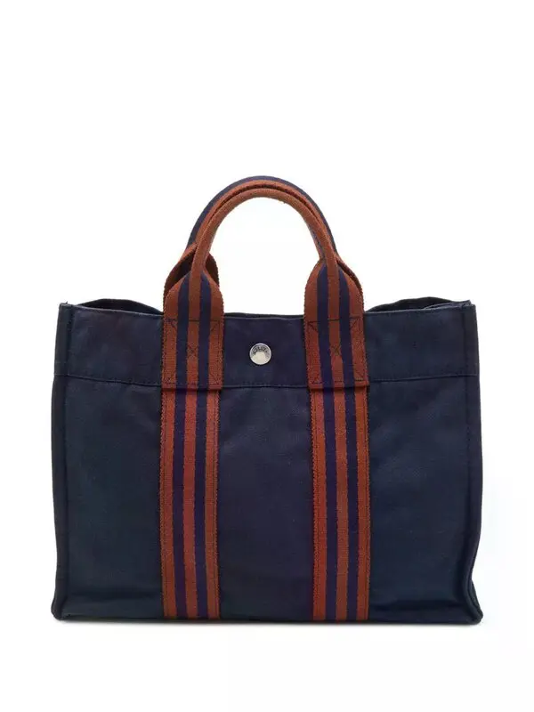 Hermès Pm Fourre Tout Tote Bag - Blue