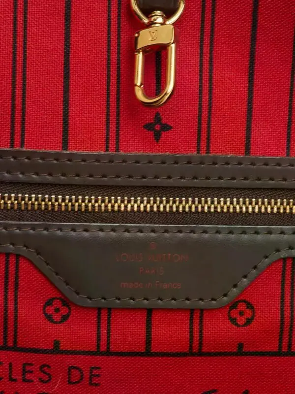 LOUIS VUITTON 2011 Neverfull Gm Damier Ebene Tote Bag