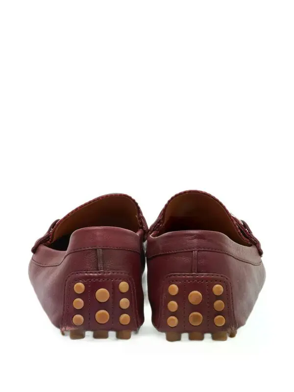 Gucci Web Horsebit Leather Loafers