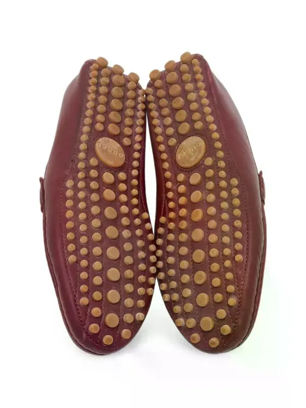 Gucci Web Horsebit Leather Loafers