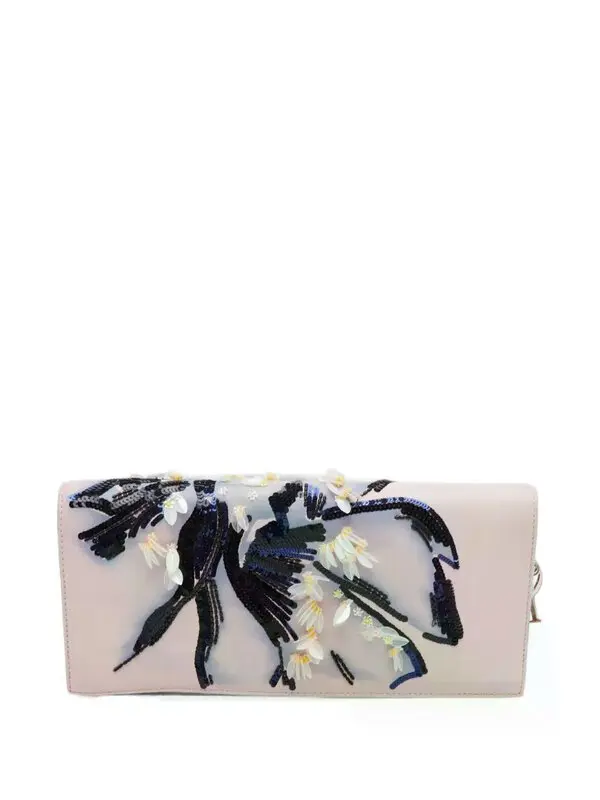 Dior Embellished Clutch Bag - Pink