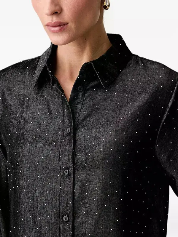 Guess Embellished Long Sleeve Shirt