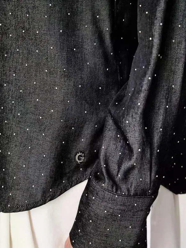 Guess Embellished Long Sleeve Shirt