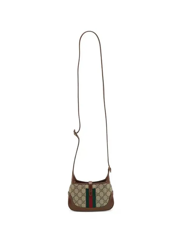 Gucci Mini Jackie 1961 Gg Supreme Cross Body Bag - Neutrals