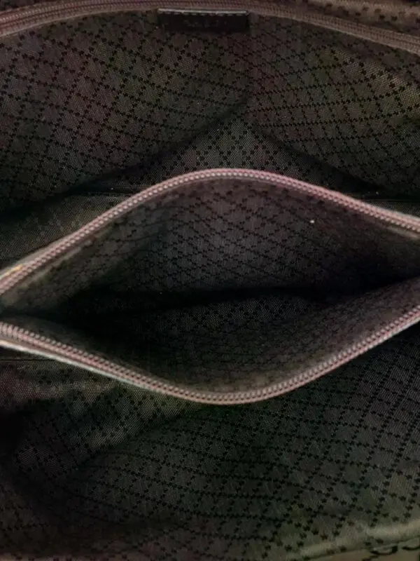Gucci 2000-2015 Gg Nylon Bamboo Handbag