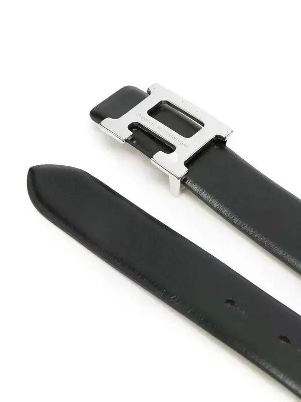 DANIELE ALESSANDRINI Logo Detail Belt