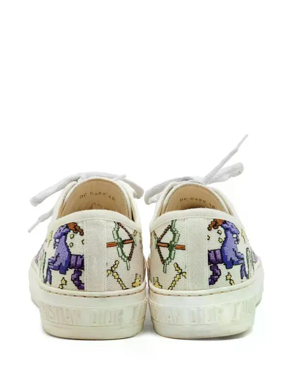Dior Walk'n' Pixel Zodiac-embroidered Sneakers