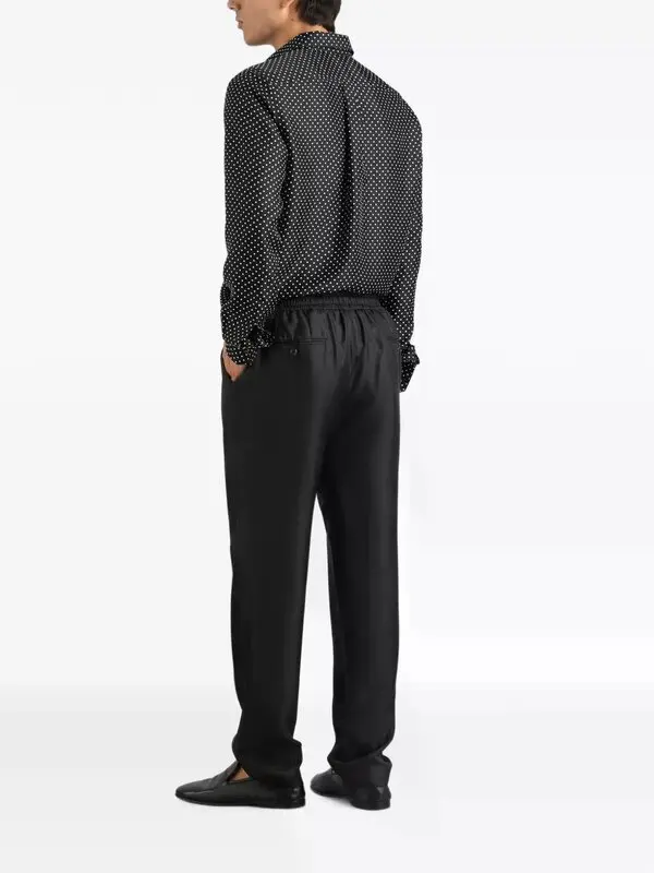 Dolce & Gabbana Polka Dot-print Martini Twill Shirt
