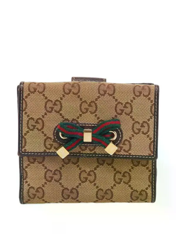 Gucci Princy Gg Canvas Wallet