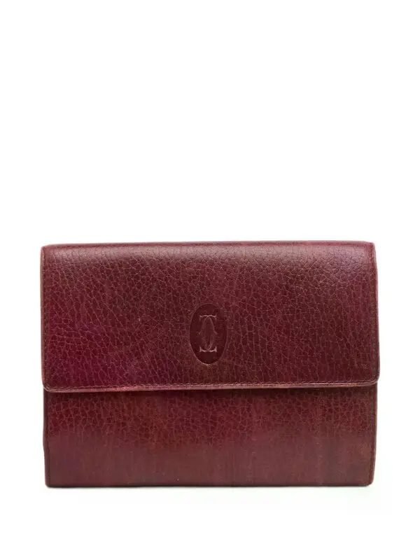 Cartier Must De Trifold Wallet - Red