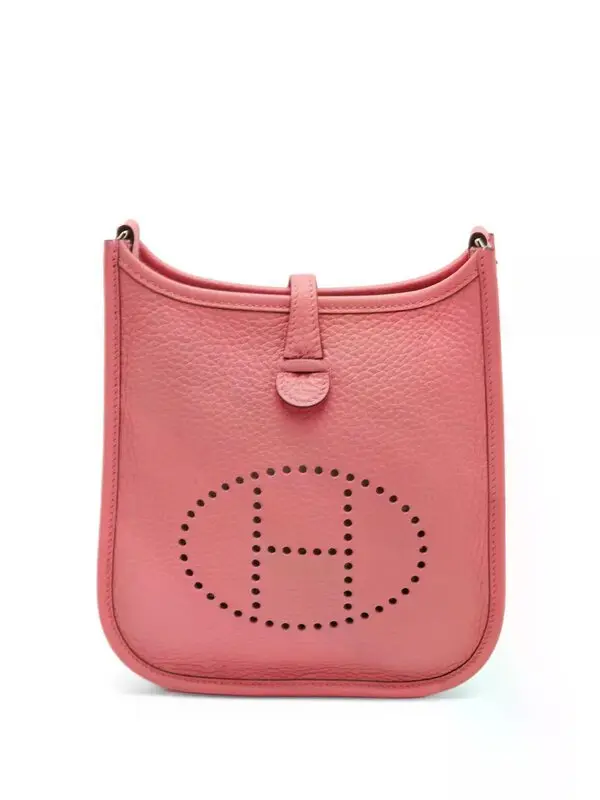 Hermès Evelyne Tpm Perforated Clutch Bag - Pink