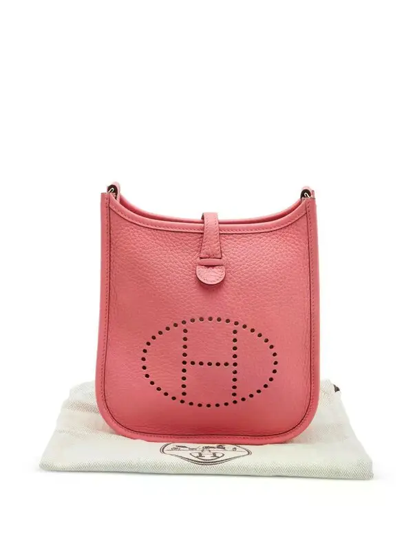 Hermès Evelyne Tpm Perforated Clutch Bag - Pink