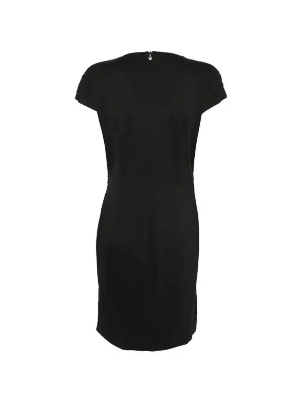 Just Cavalli Sequin-embellished Stretch-knit Midi Dress