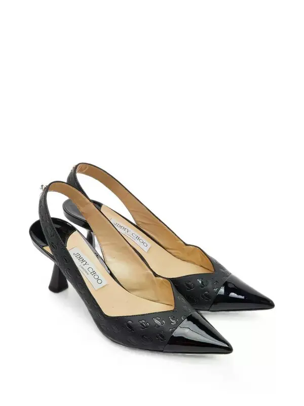 JIMMY CHOO Liya Pointed-toe Slingback Pumps