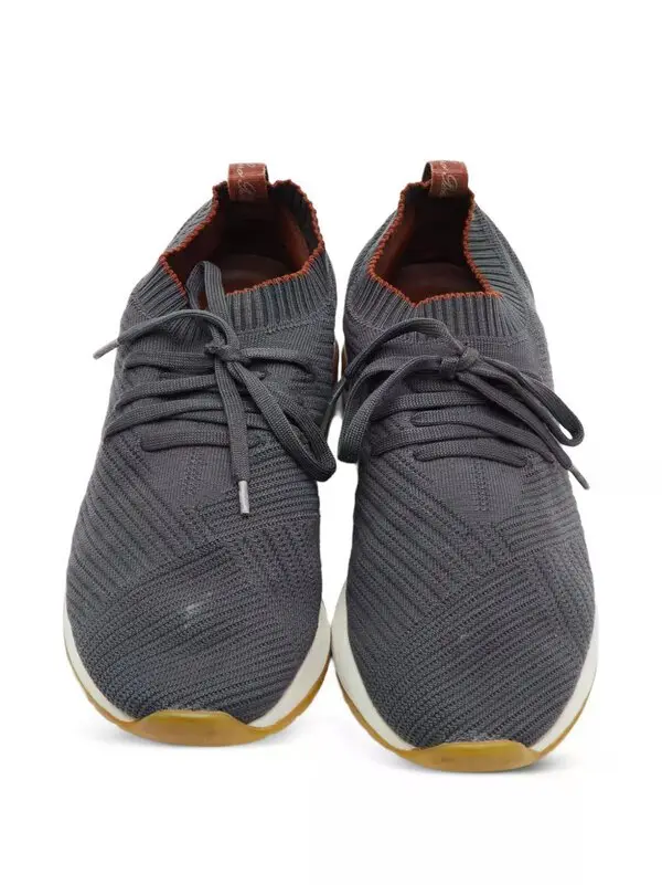 Loro Piana Knit Texture Low-top Sneakers
