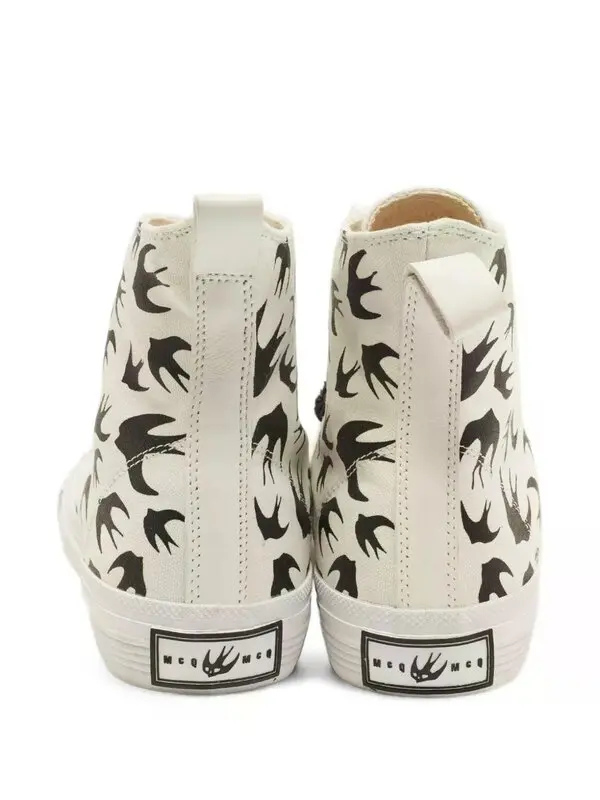 Alexander McQueen Swallow High-top Sneakers