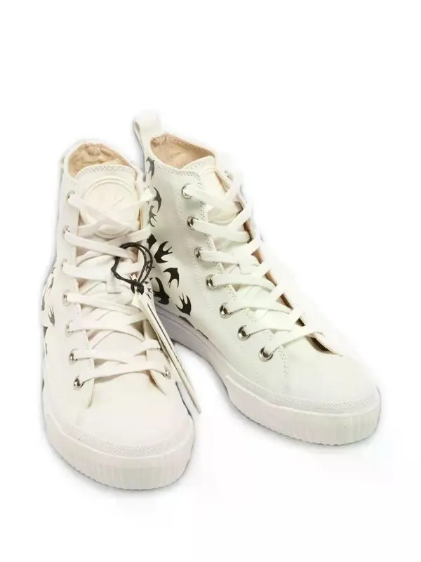Alexander McQueen Swallow High-top Sneakers