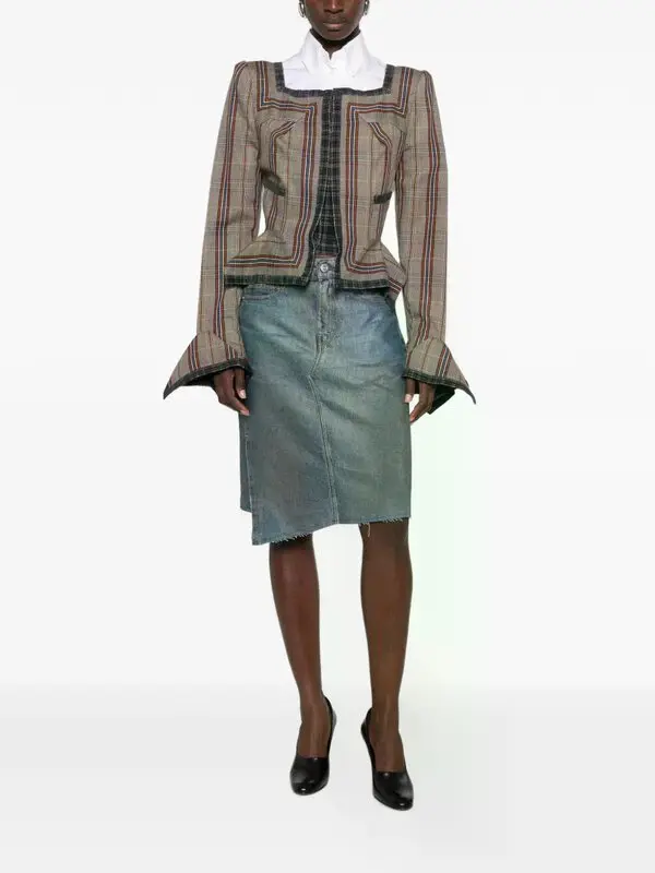 VIVIENNE WESTWOOD Dandy Double-breasted Check Jacket