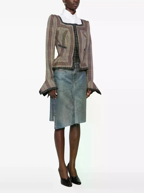 VIVIENNE WESTWOOD Dandy Double-breasted Check Jacket