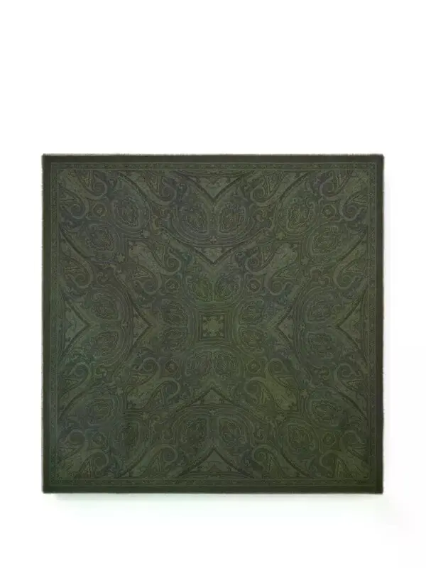 Etro Modal-and-cashmere Shawl With Symmetrical Motif