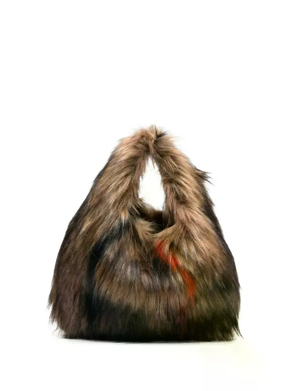 LA MILANESA Small Nilde Faux-fur Tote Bag