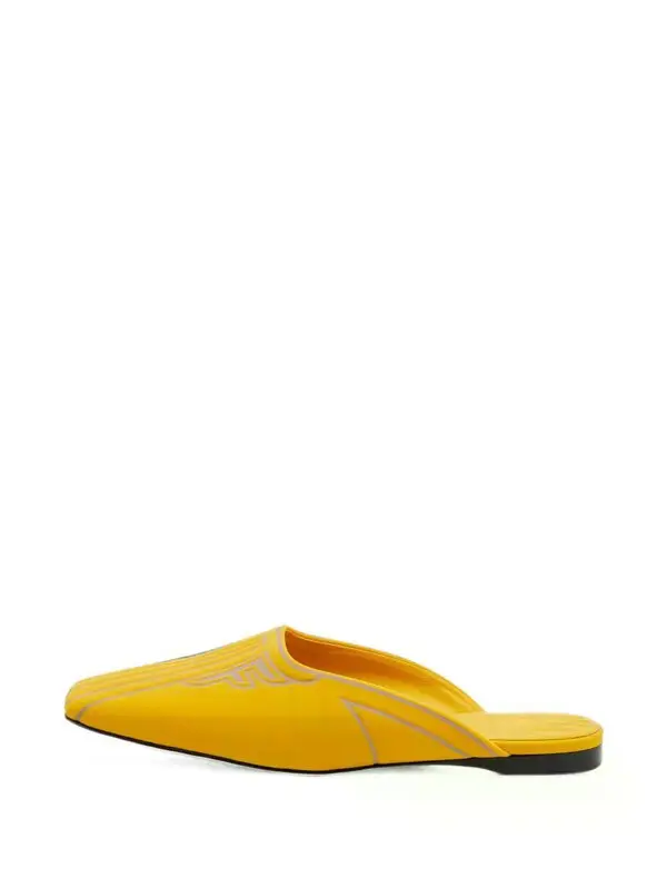 Fendi Graphic Motif Mules