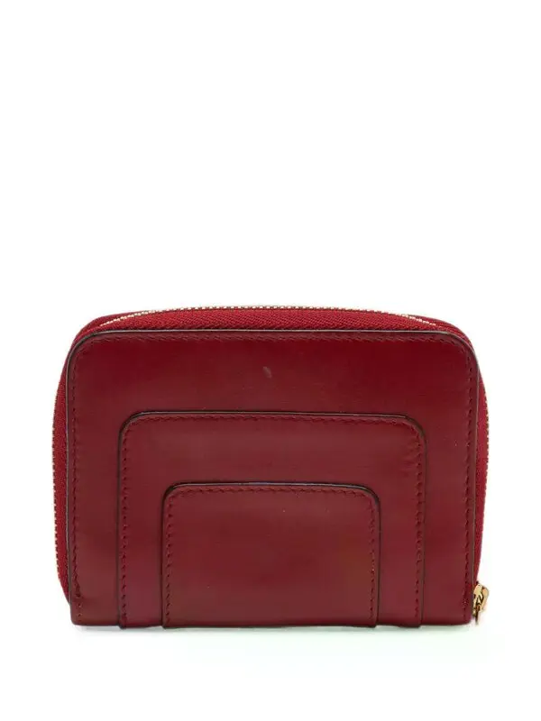 BVLGARI Serpenti Forever Zip-around Wallet - Red