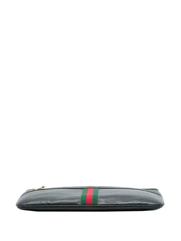 Gucci 2016-2026 Calfskin Web Ophidia Clutch Bag